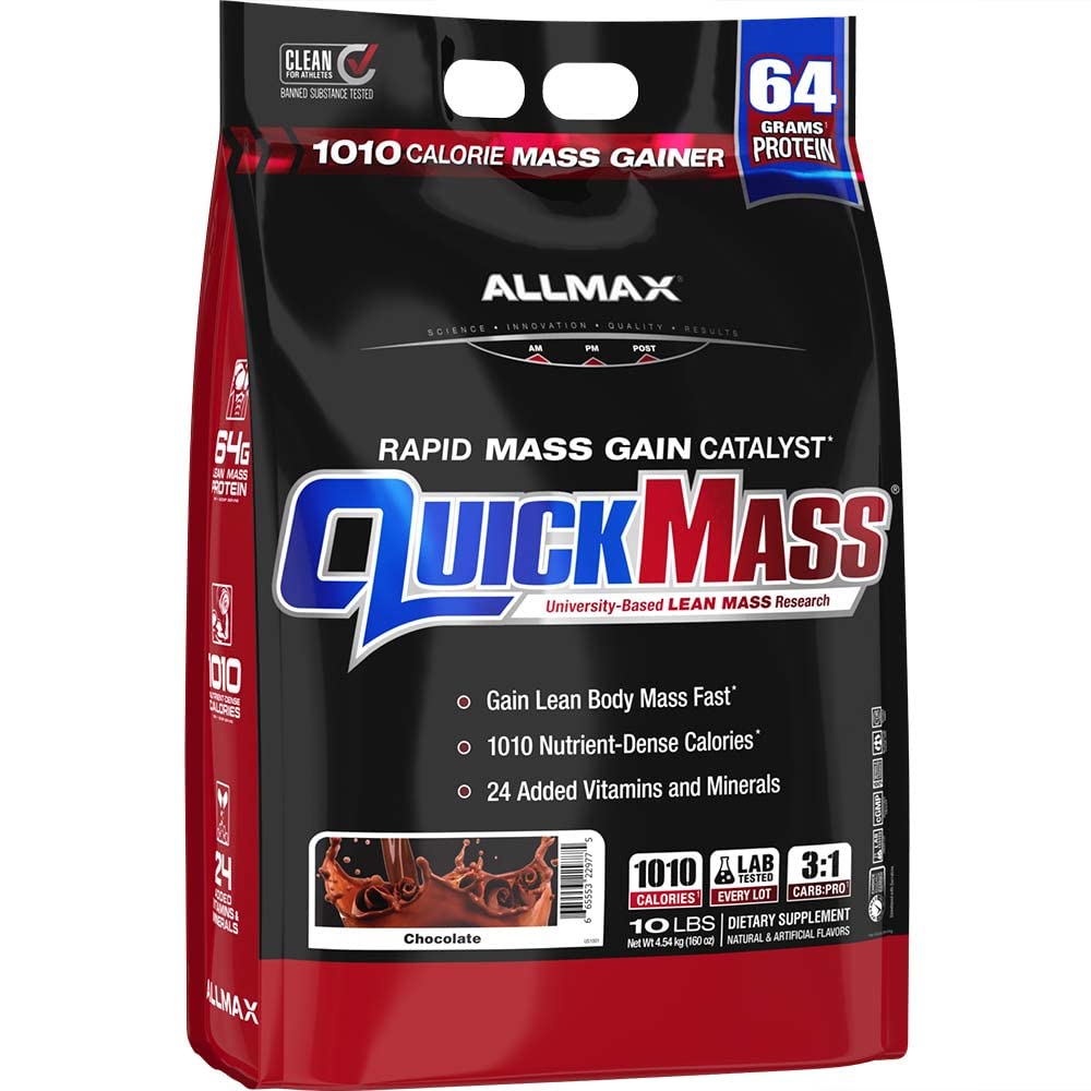 ALLMAX QUICKMASS chocolate weight gainers