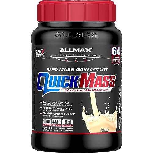 ALLMAX QUICKMASS vanilla weight gainer