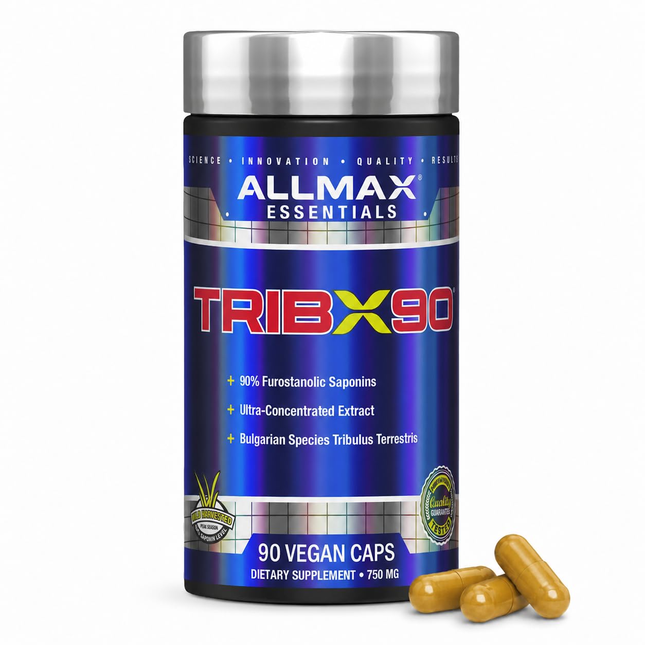 ALLMAX TribX90 vegan testosterone booster