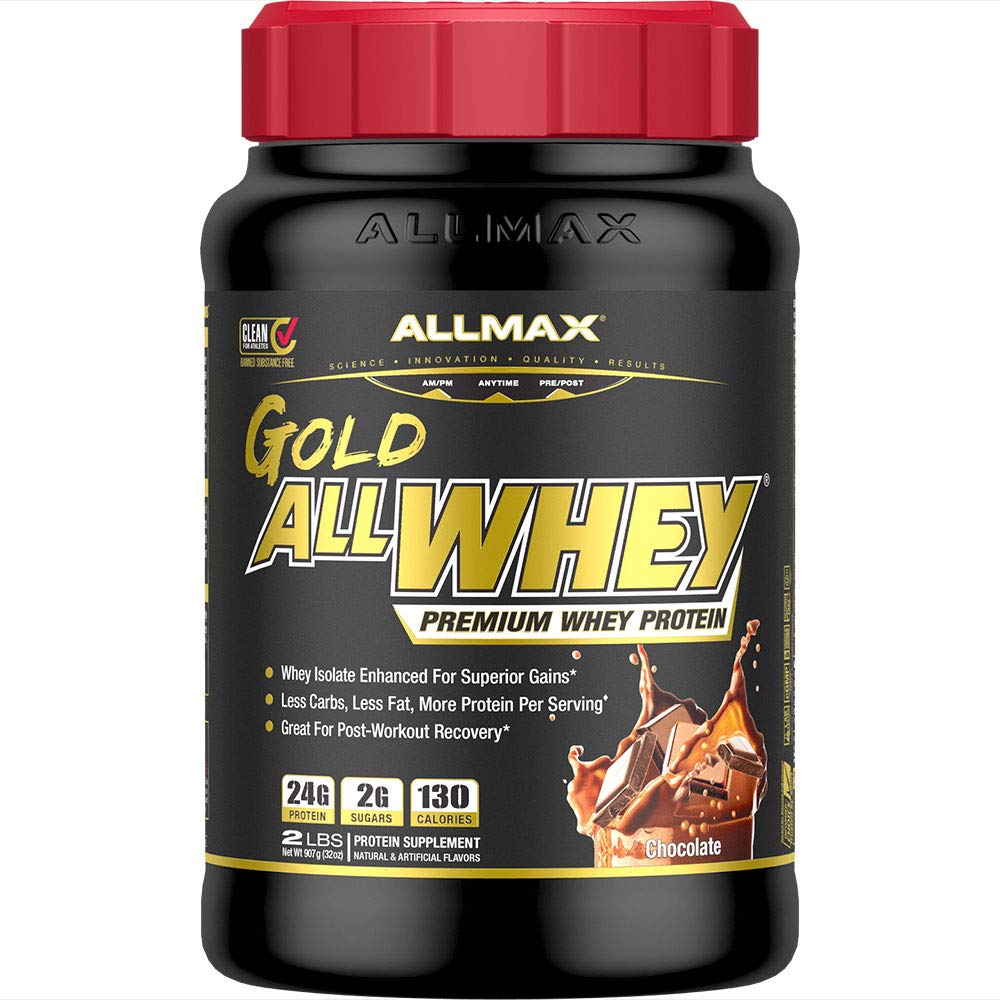 ALLMAX whey protein chocolate flavour