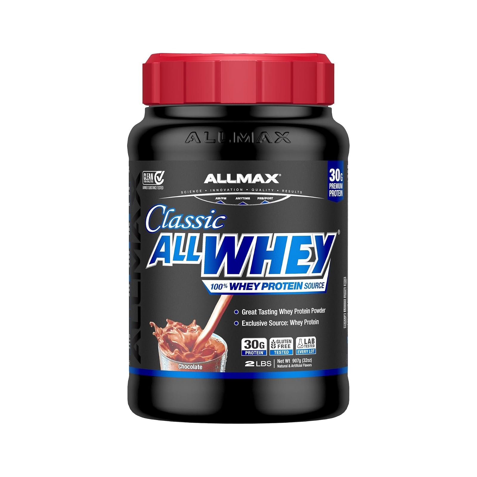 ALLMAX whey protein chocolate flavour