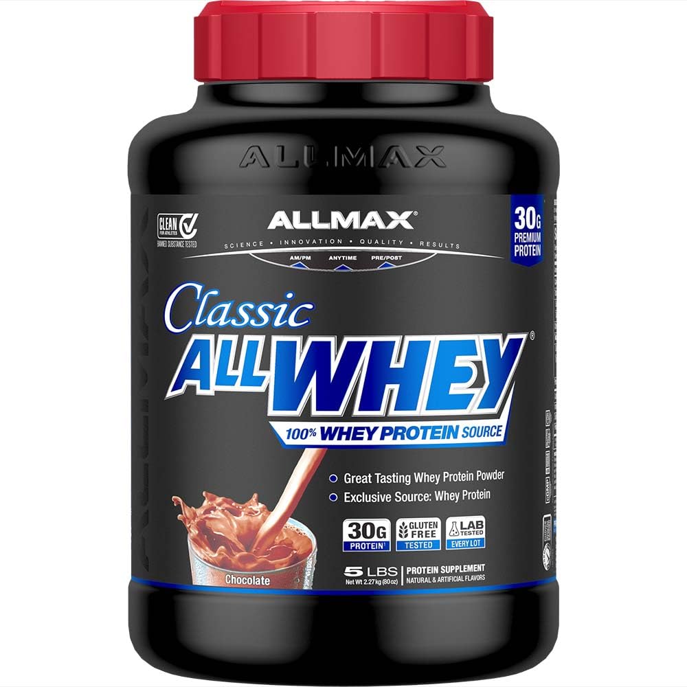 ALLMAX whey protein chocolate flavour