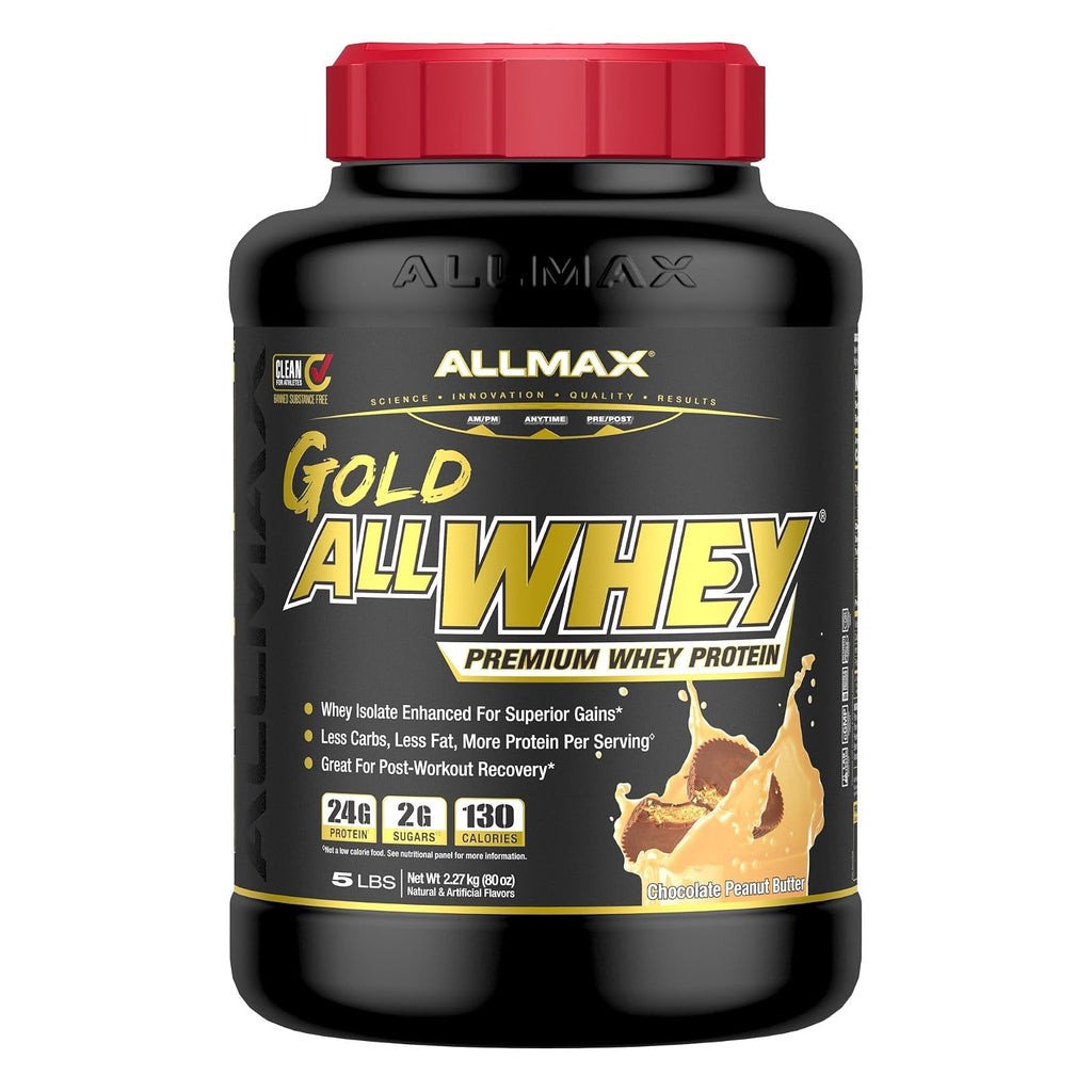 ALLMAX whey protein chocolate peanut butter