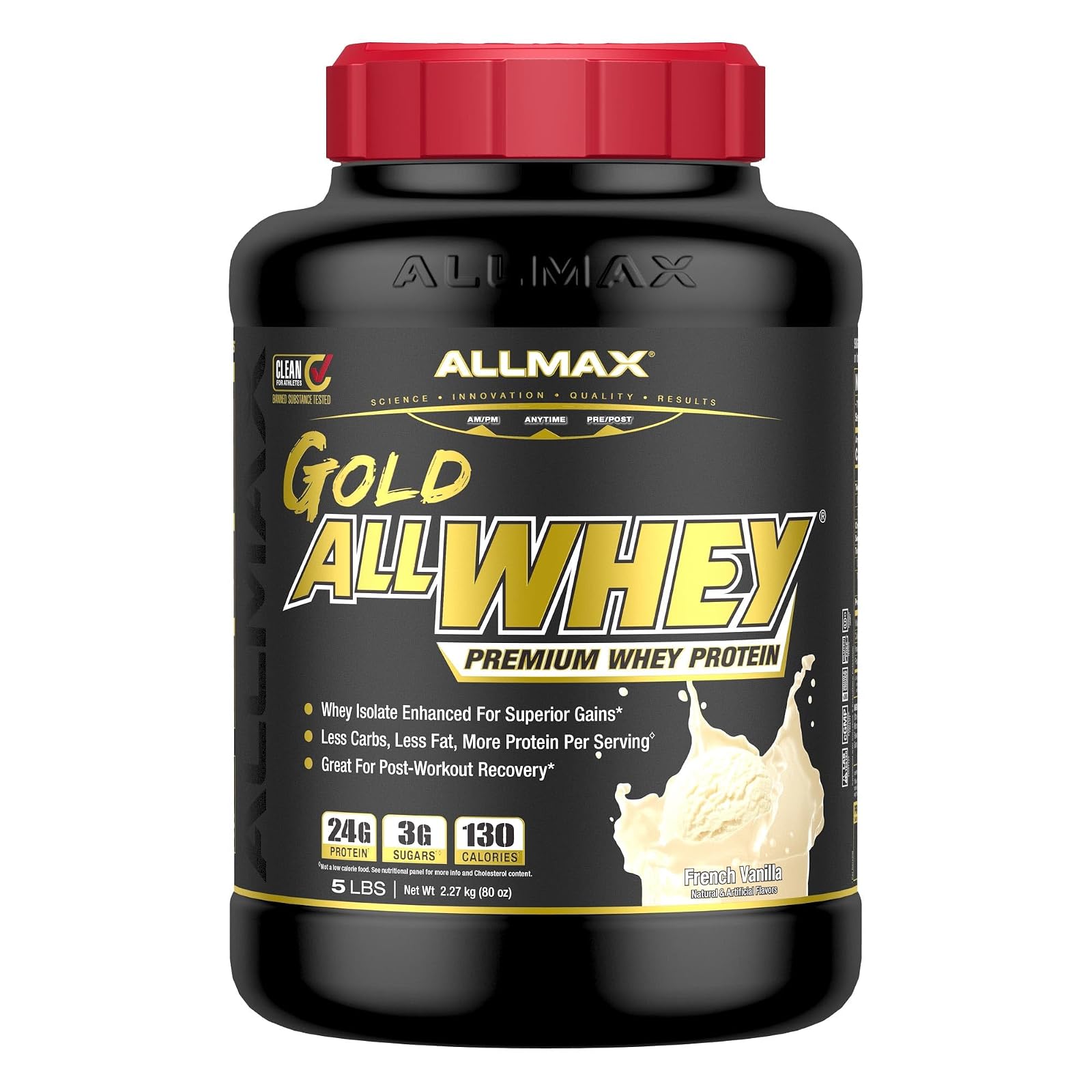 ALLMAX whey protein for muscle recovery