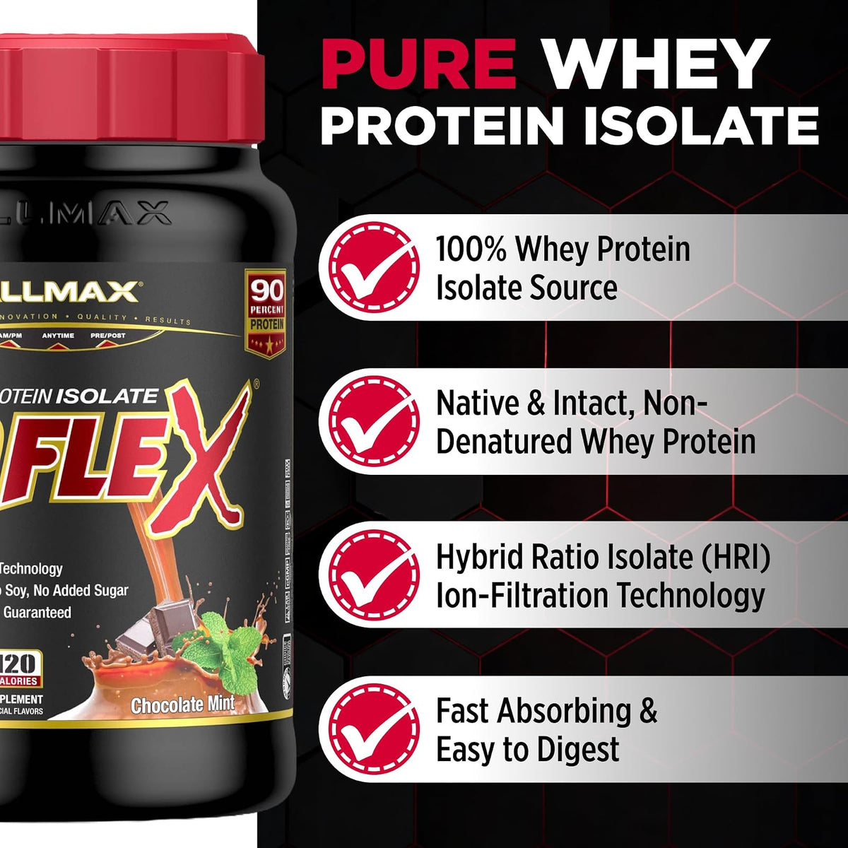 ALLMAX whey protein for muscle recovery