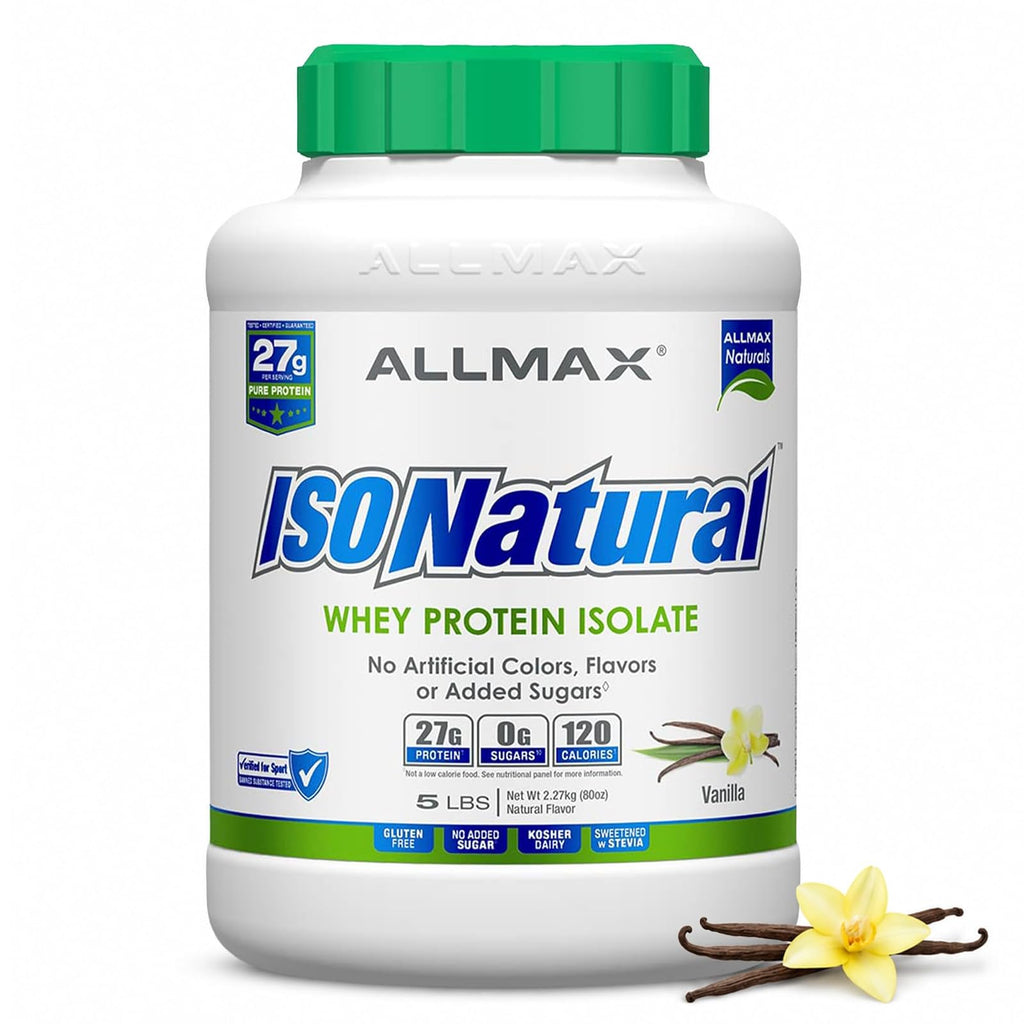 ALLMAX whey protein isolate powder