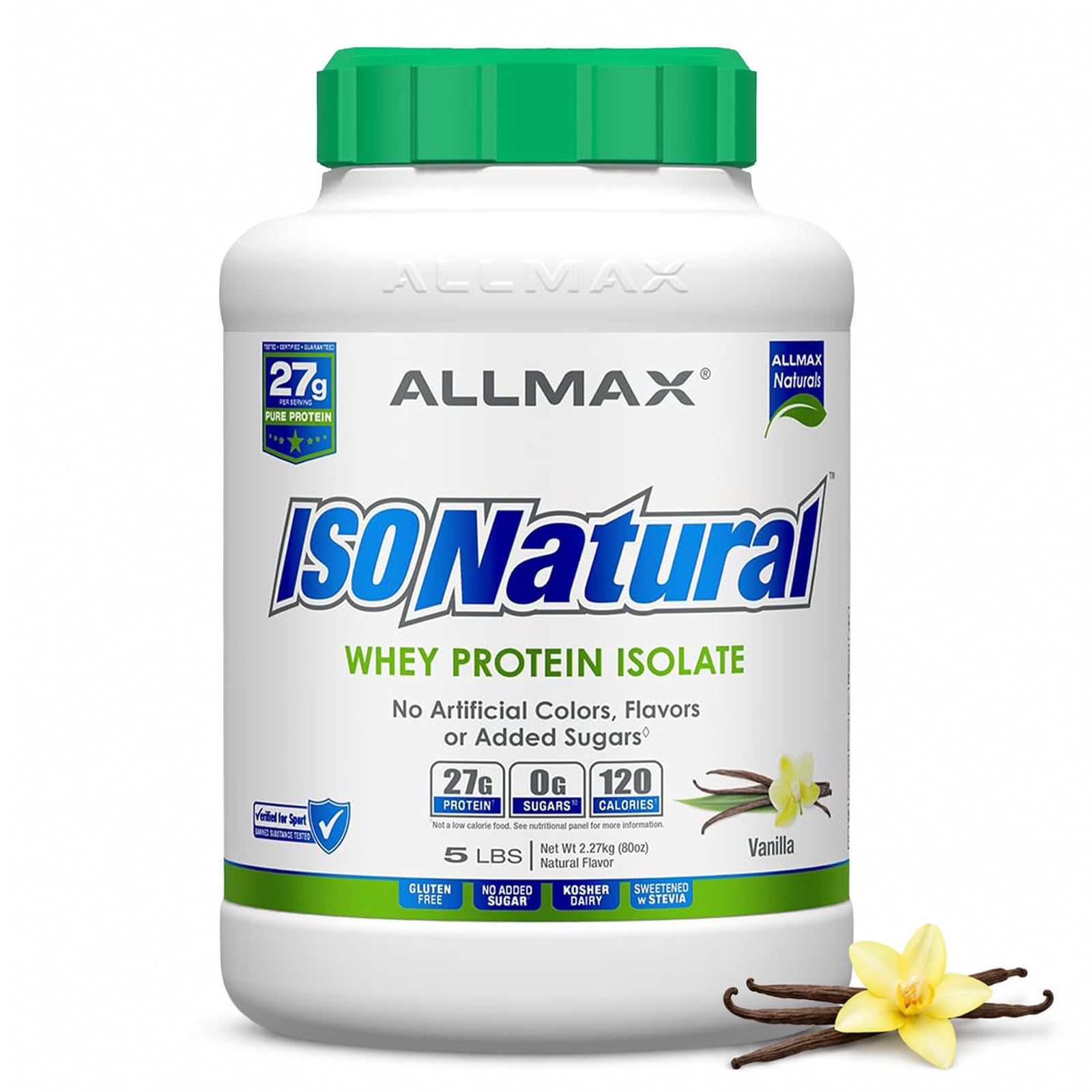 ALLMAX whey protein isolate powder