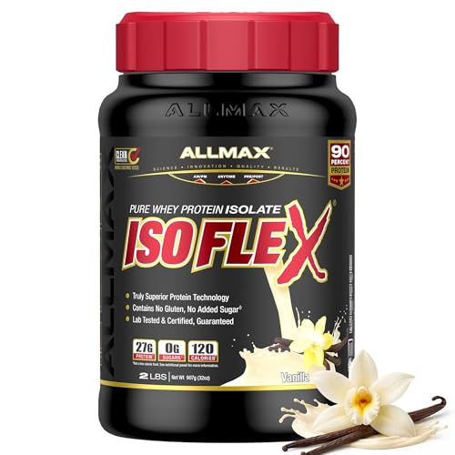 ALLMAX whey protein isolate vanilla