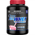 ALLMAX whey protein powder strawberry flavour
