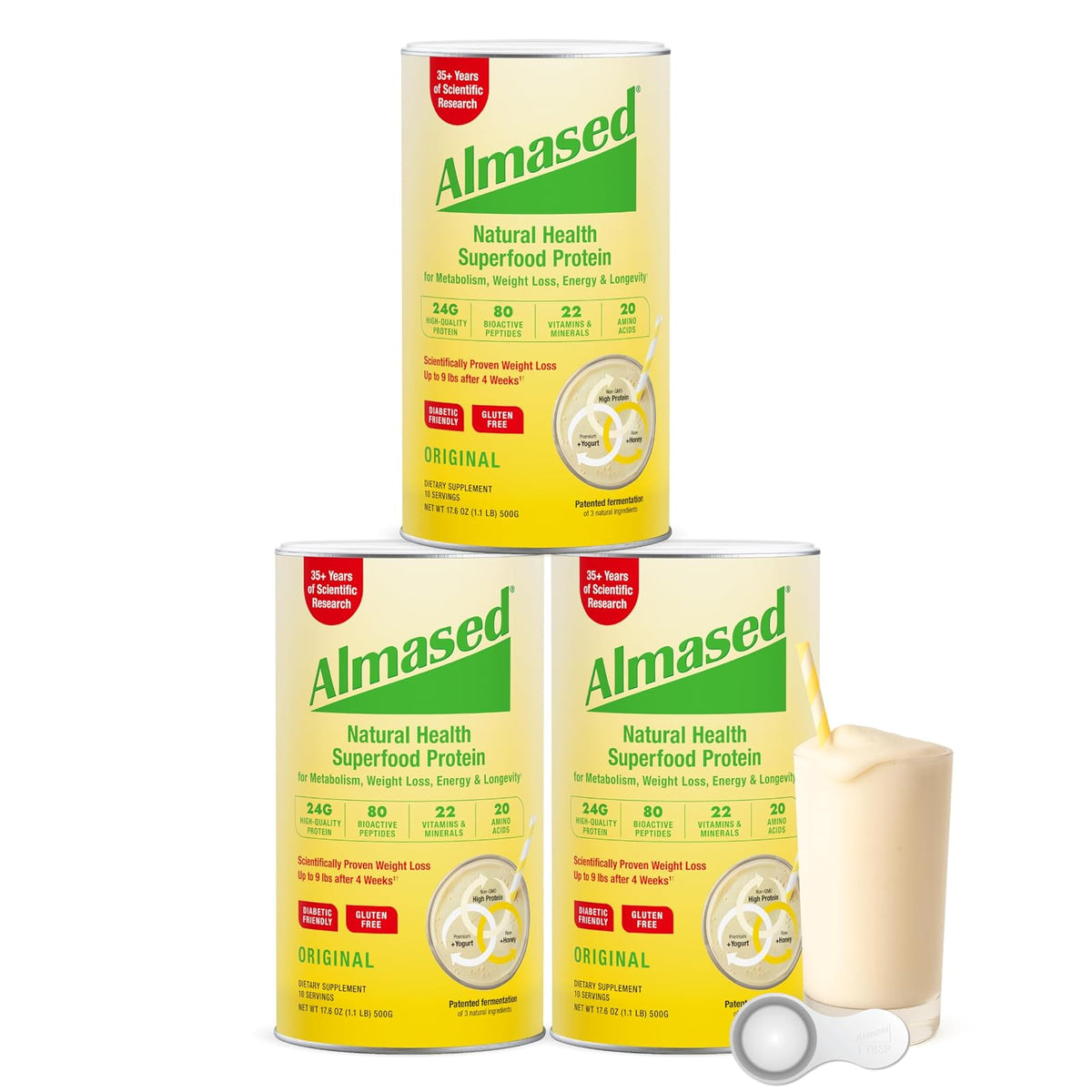 Almased plant protein meal replacement