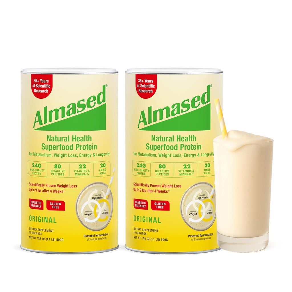 Almased plant protein powder benefits