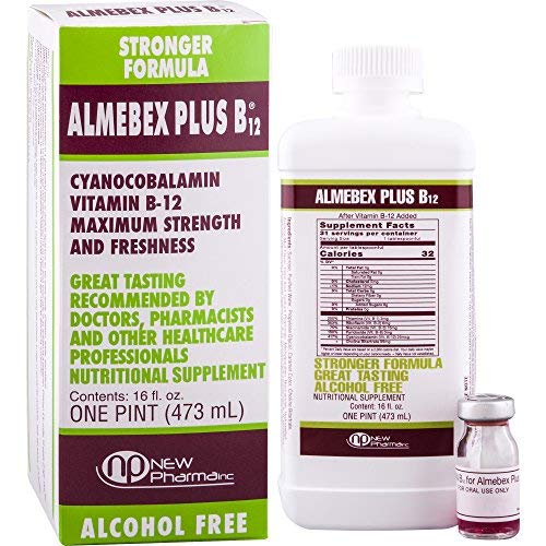 Almebex Plus B12 liquid vitamins