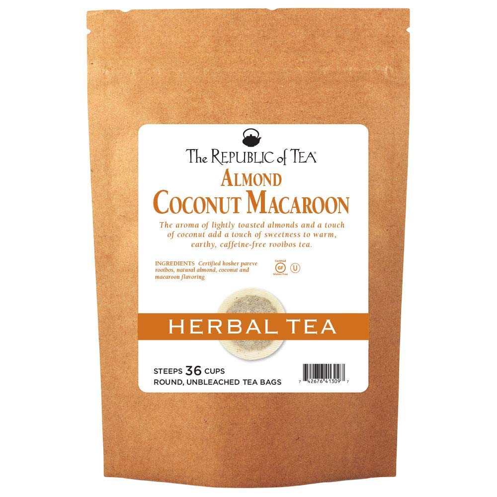 Almond Coconut Macaroon herbal tea bags