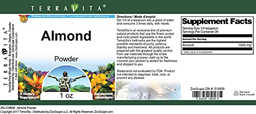 almond powder rich in nutrients