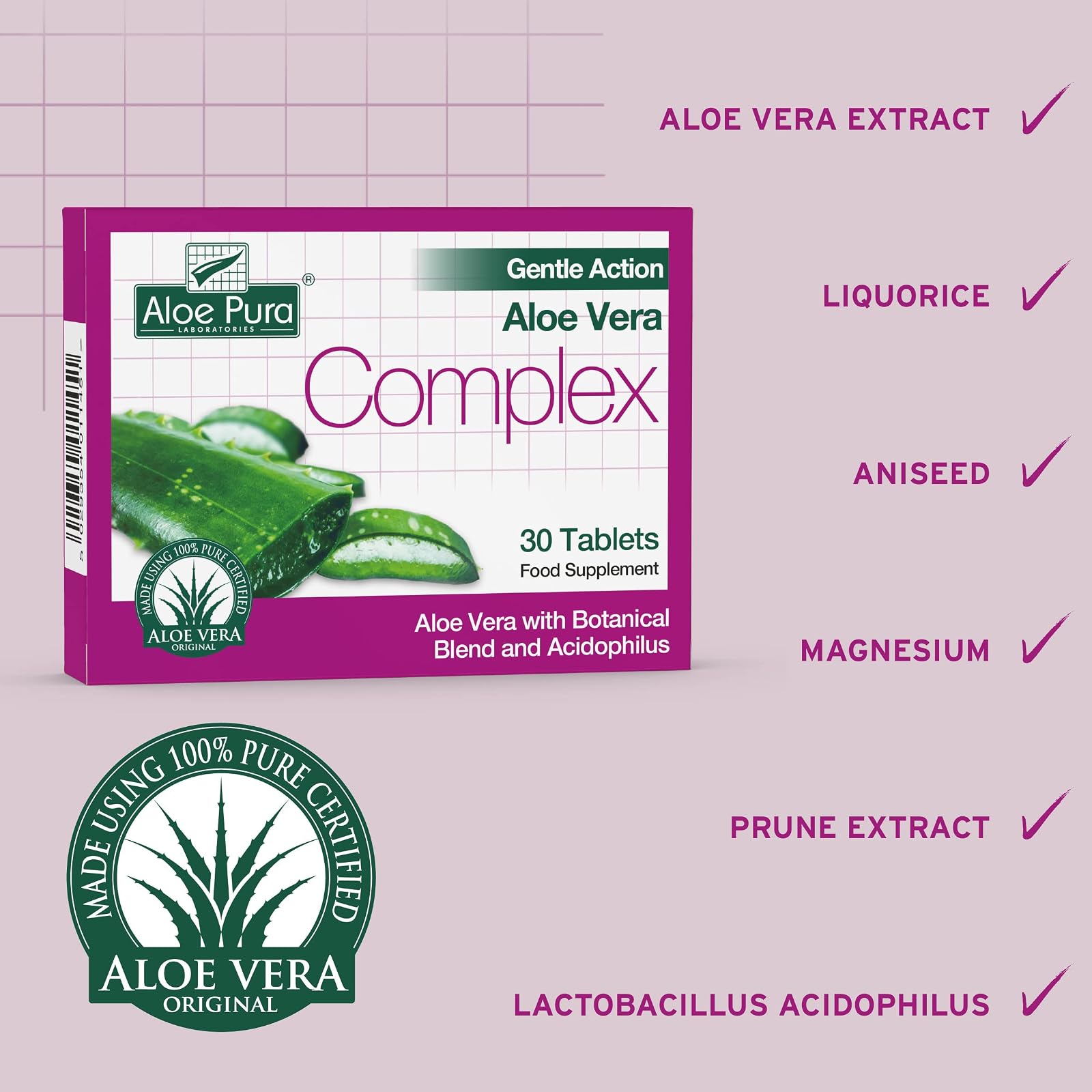 Aloe Pura colax for daily wellness