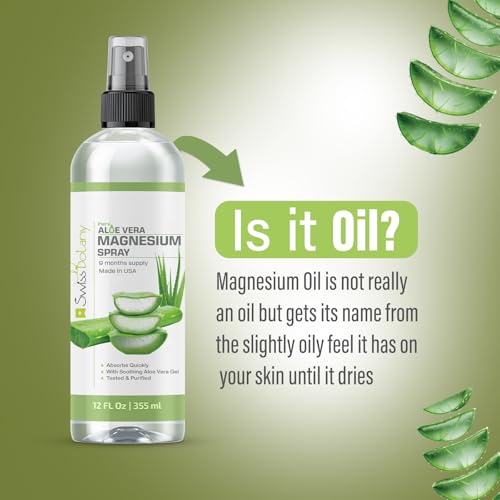aloe vera and magnesium for skin