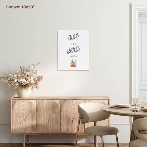 Aloe vera canvas for plant lovers