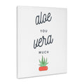 Aloe Vera canvas wall art