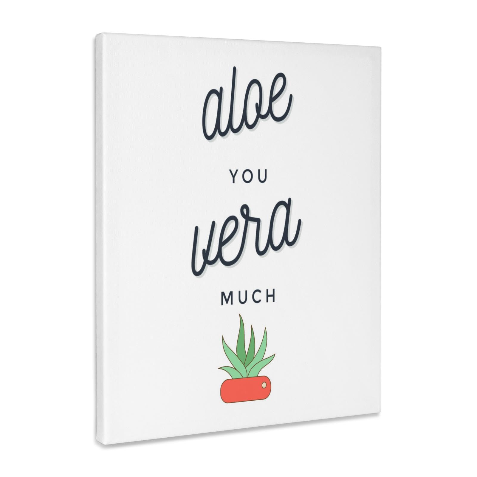 Aloe Vera canvas wall art