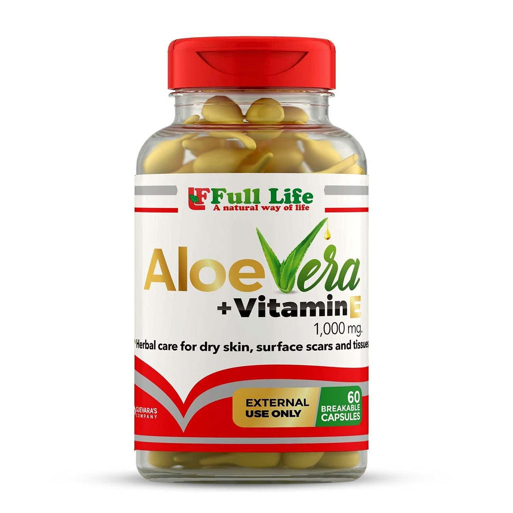Aloe Vera capsules for anti-aging