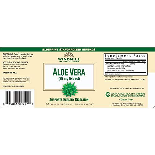 aloe vera capsules for daily nutrition
