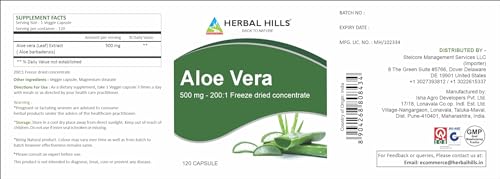 aloe vera capsules for daily wellness