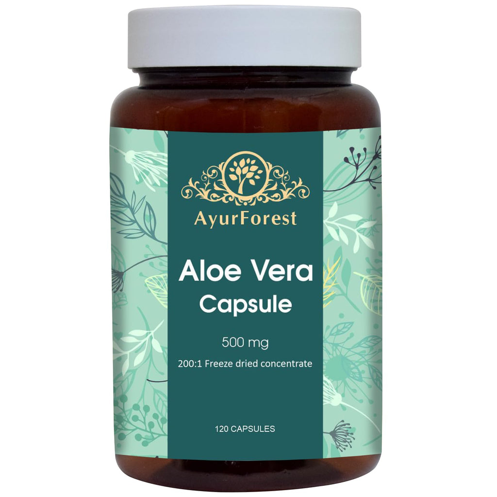 Aloe Vera capsules for digestion
