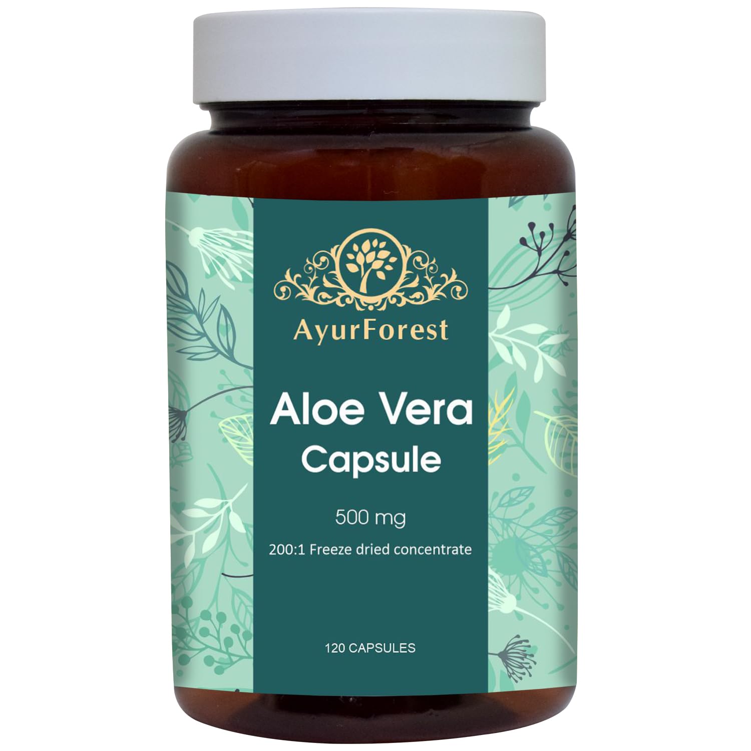 Aloe Vera capsules for digestion