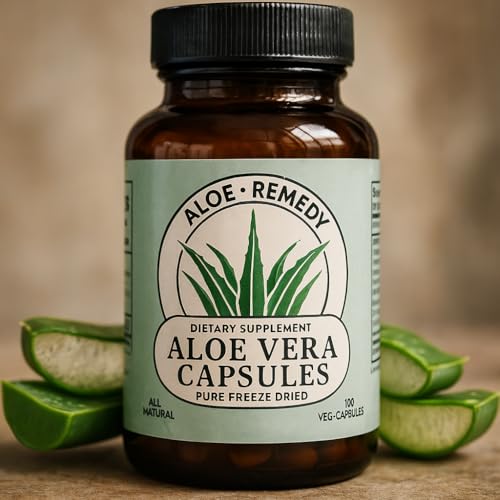 Aloe Vera capsules for immune support