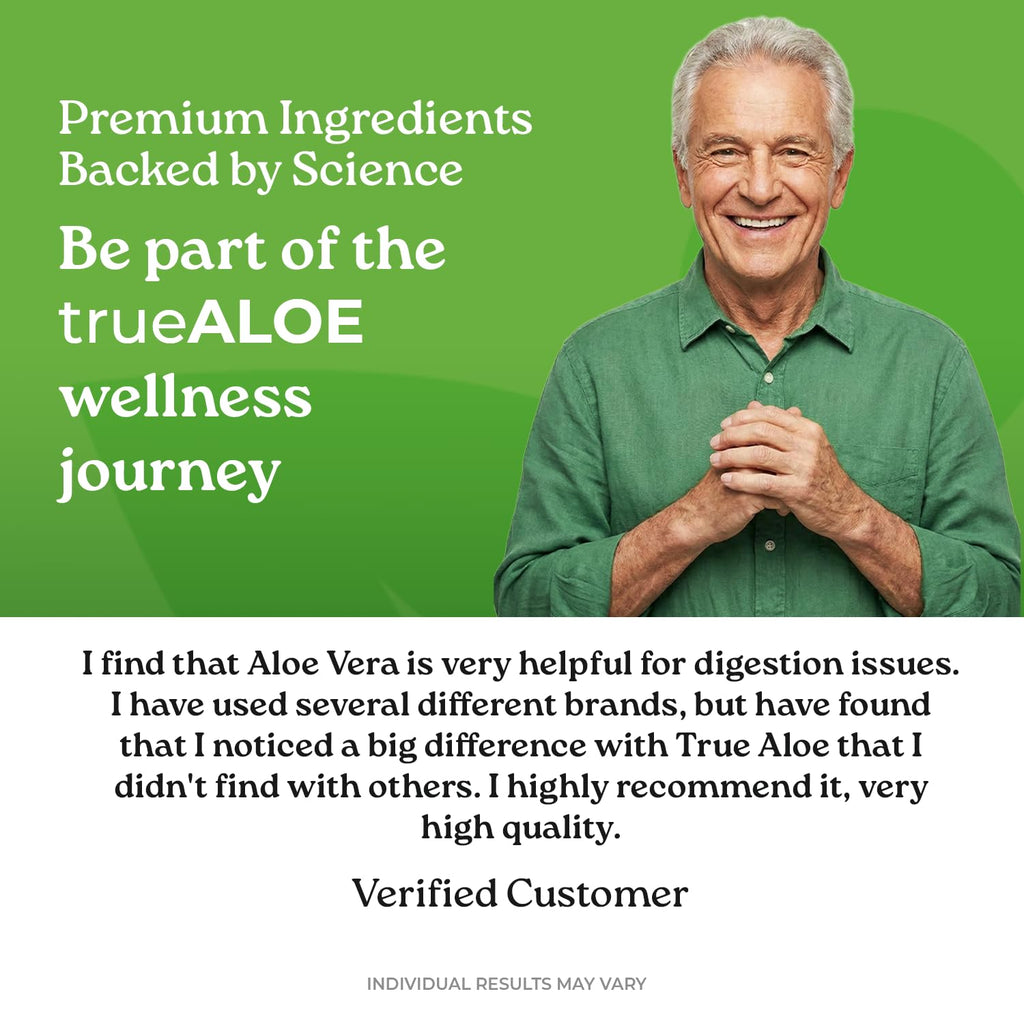 Aloe vera capsules for immune support