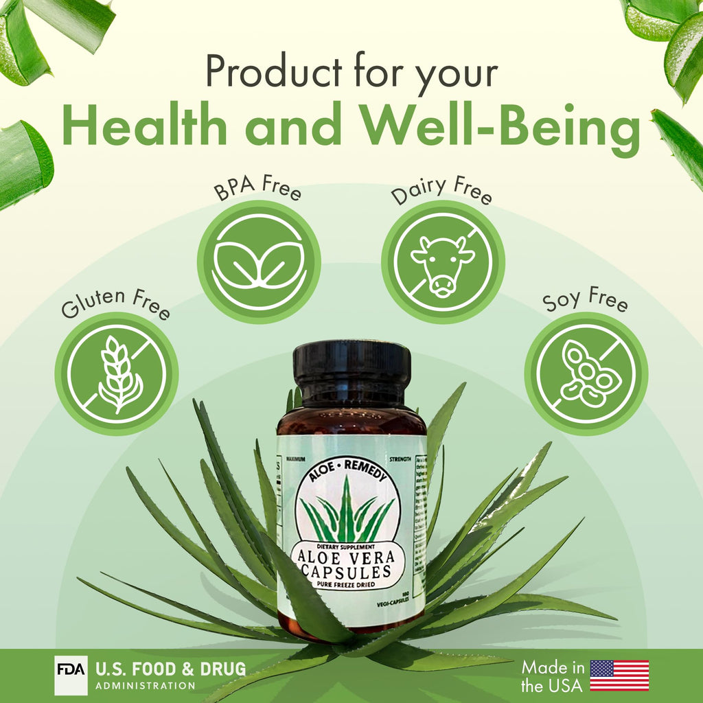 aloe vera capsules for natural detox