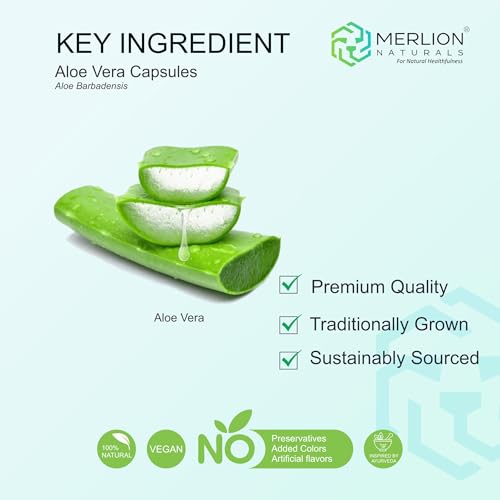 aloe vera capsules for natural energy