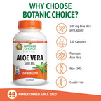 Aloe Vera capsules for skin health