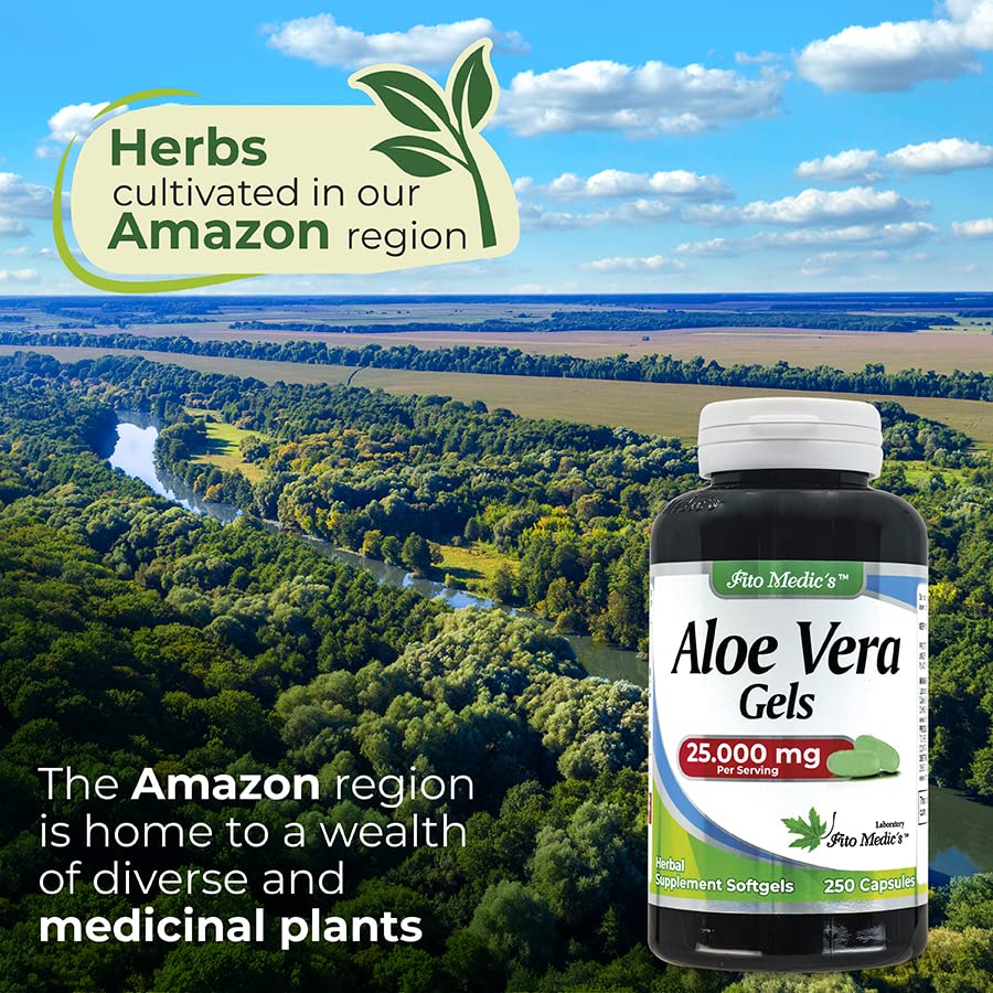 aloe vera capsules for skin health