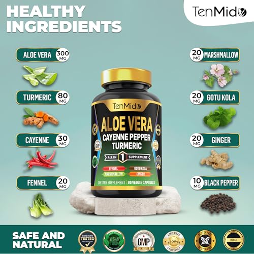 aloe vera capsules for skin support