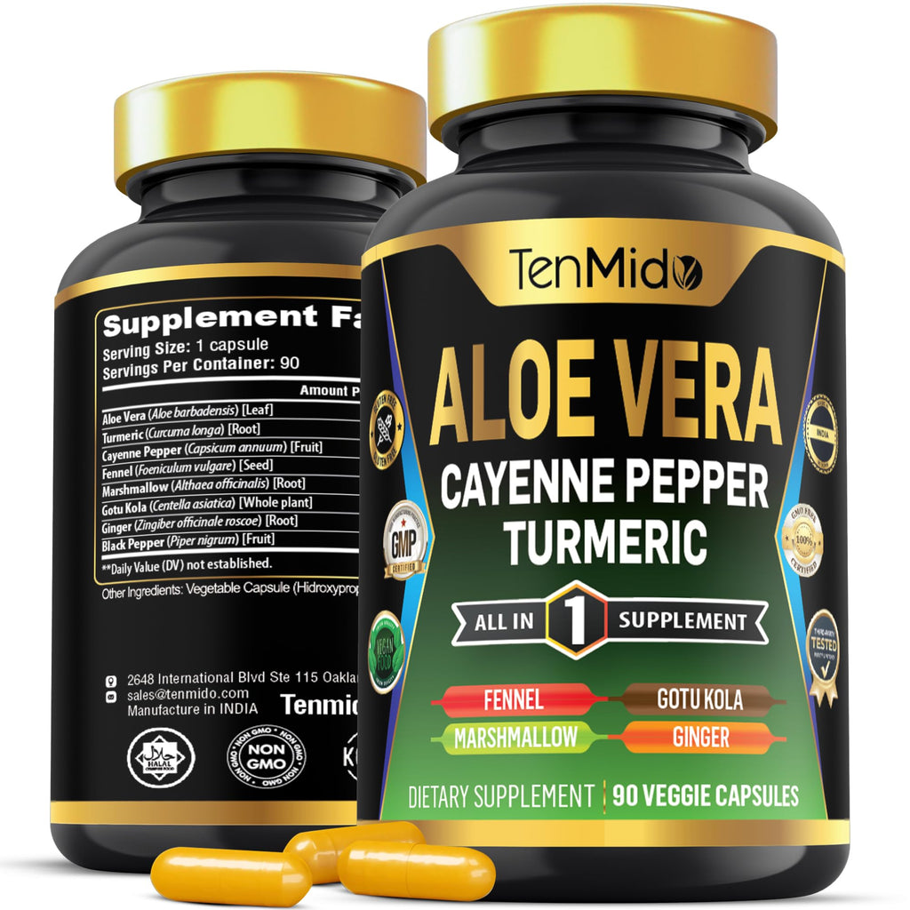 aloe vera capsules for wellness