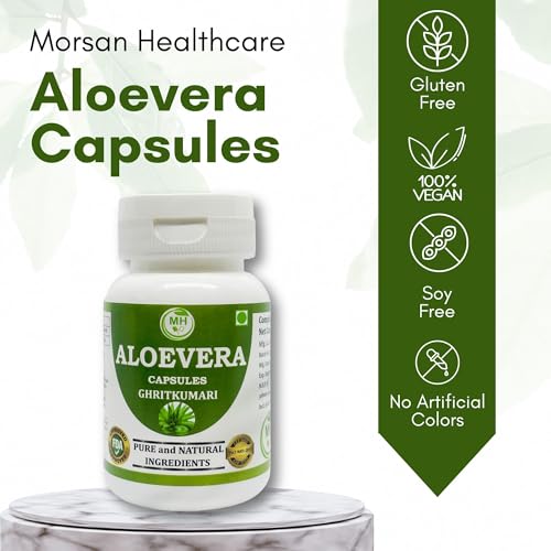 aloe vera capsules with Barbadensis Miller