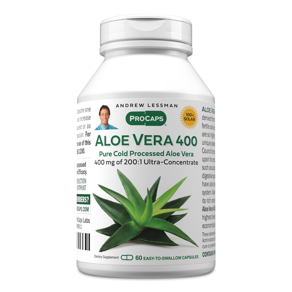 Aloe vera digestive health capsules