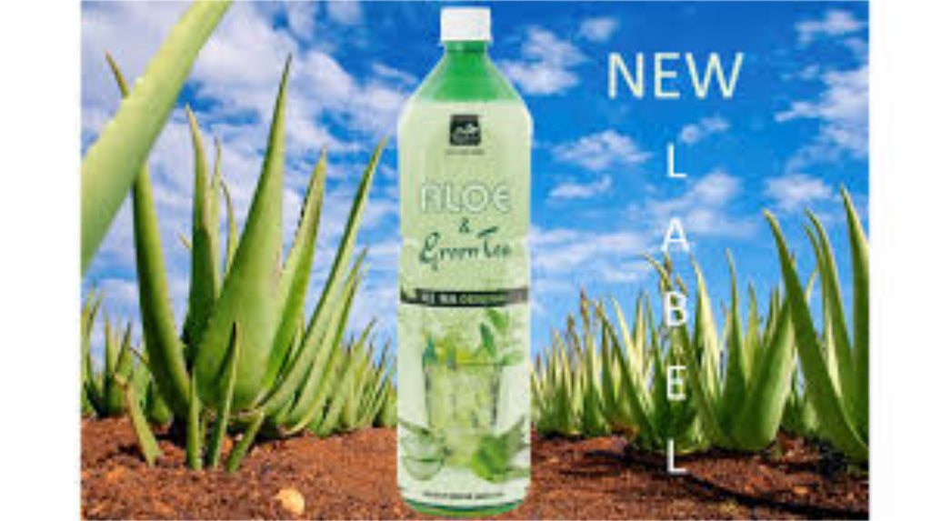 Aloe vera drink for digestive health