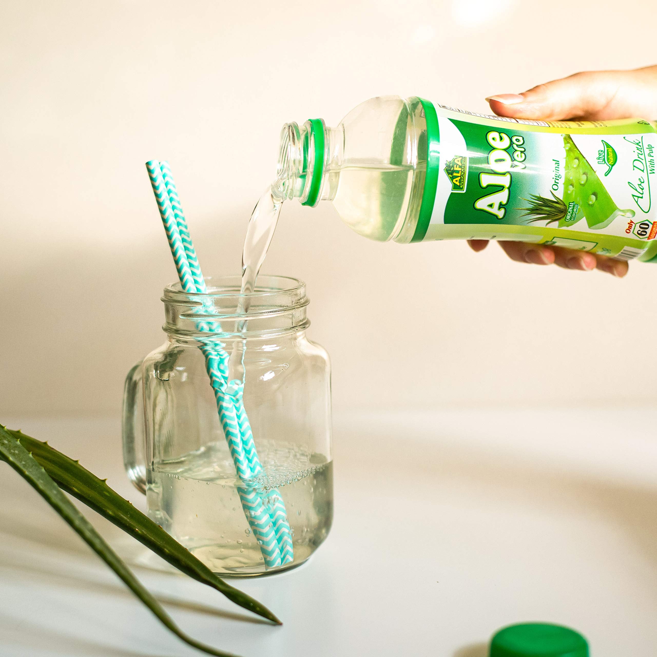 Aloe vera drink for skin benefits