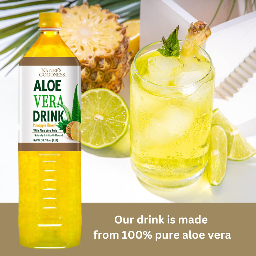 aloe vera drink for skin wellness