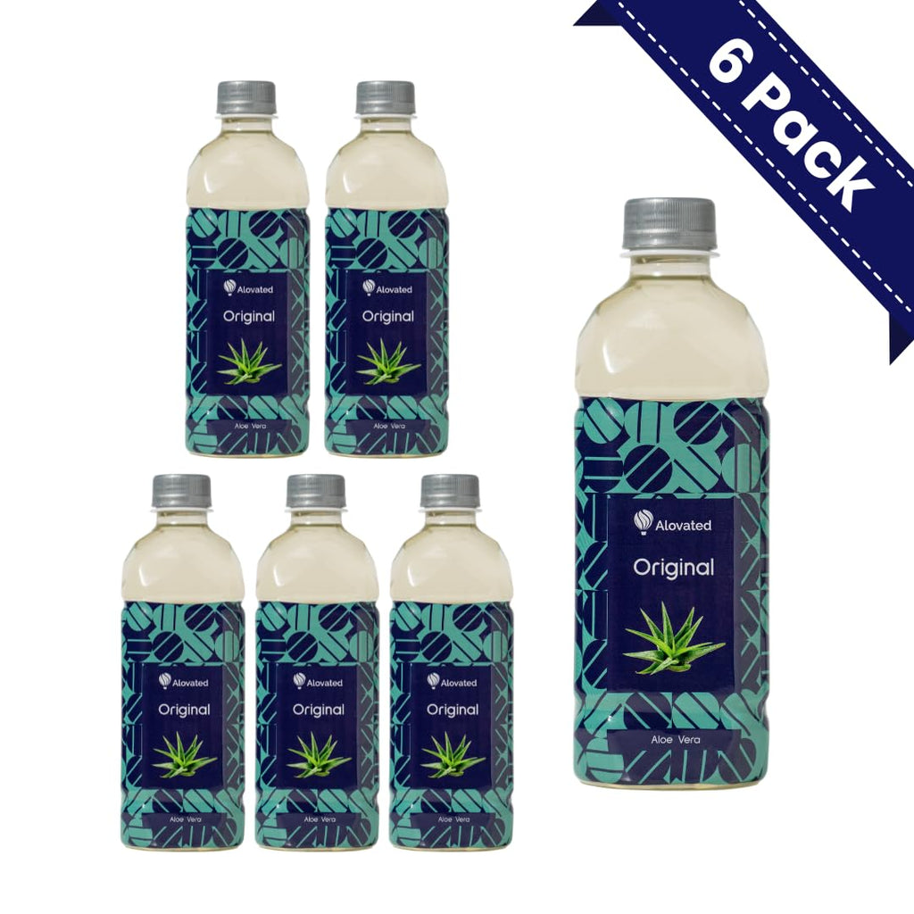 aloe vera drink with real pulp