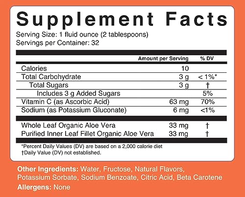 Aloe vera extract for immune support