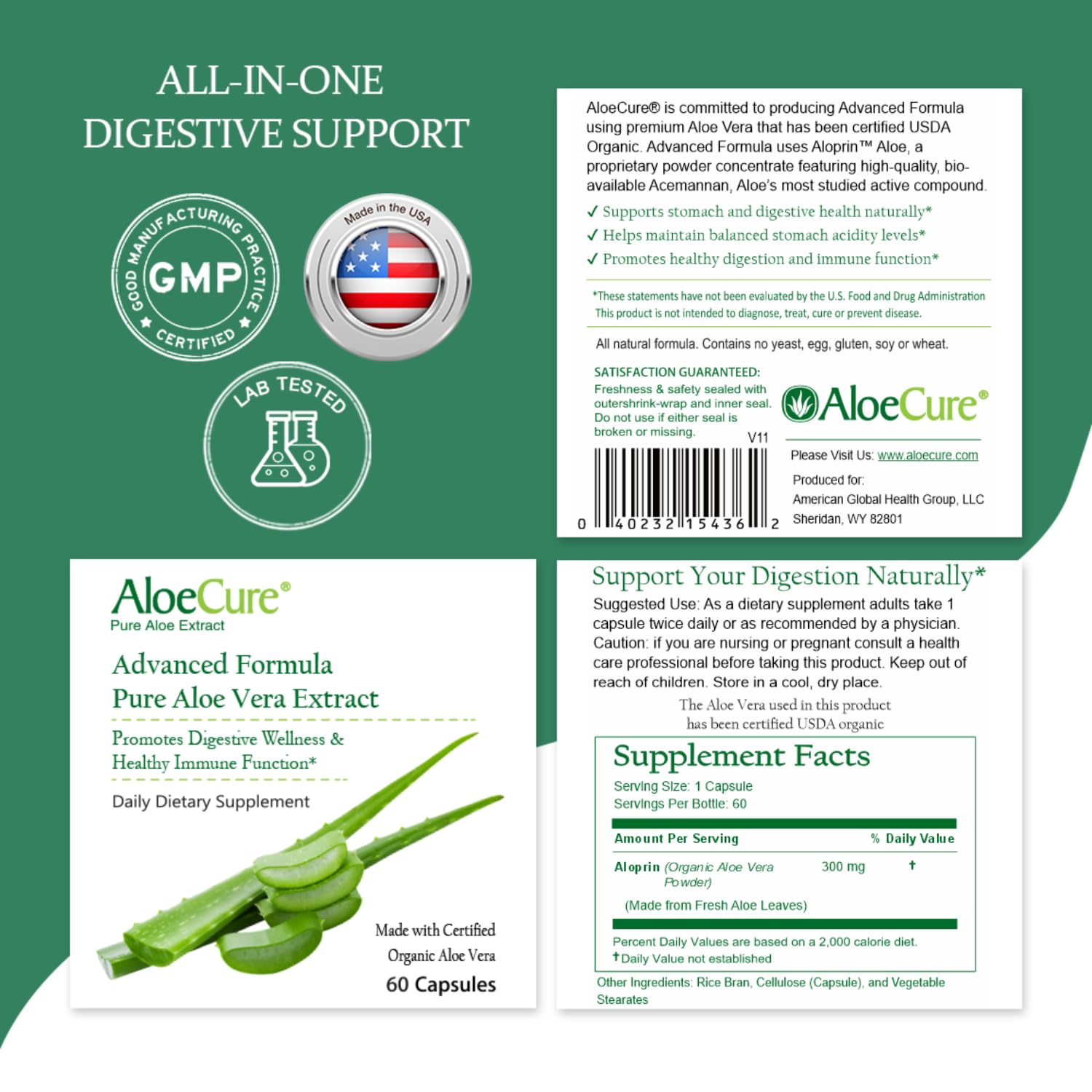 aloe vera for digestive support