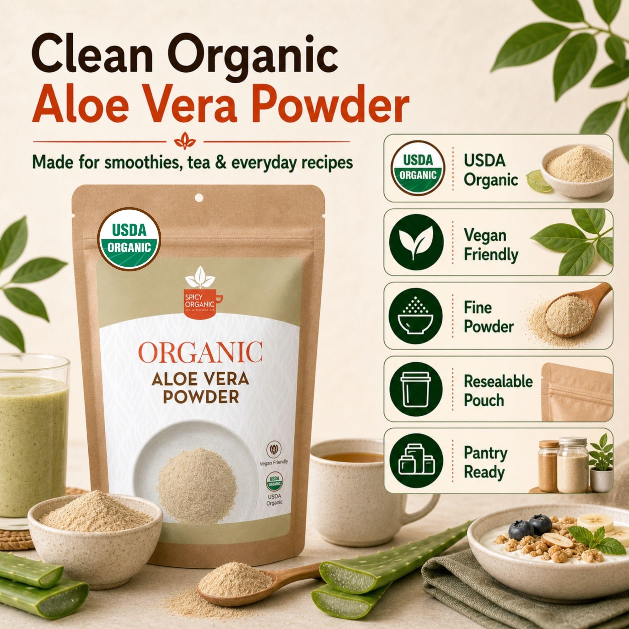 aloe vera for enhancing natural glow