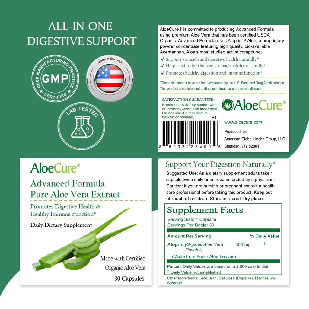 aloe vera for soothing digestive issues