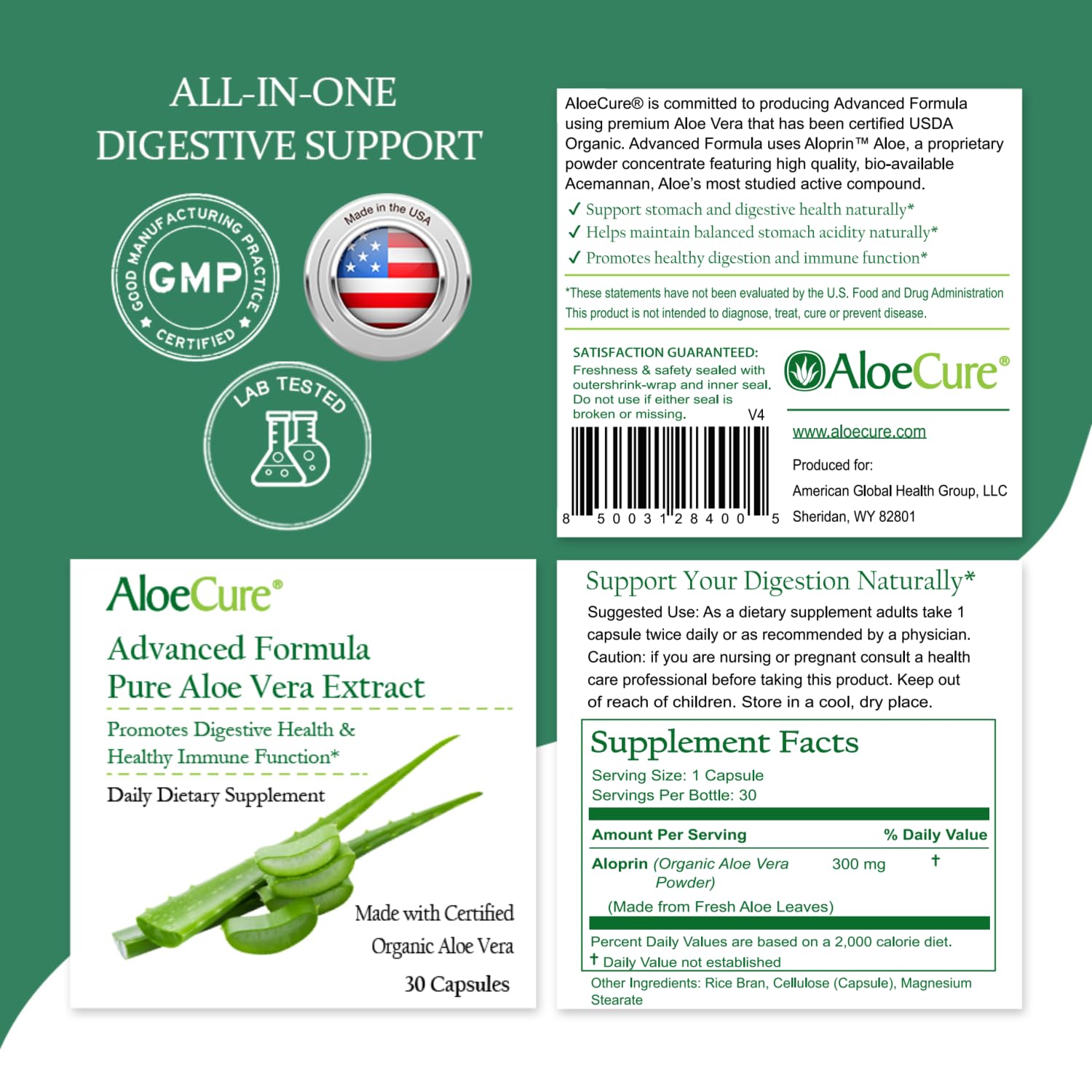 aloe vera for soothing digestive issues