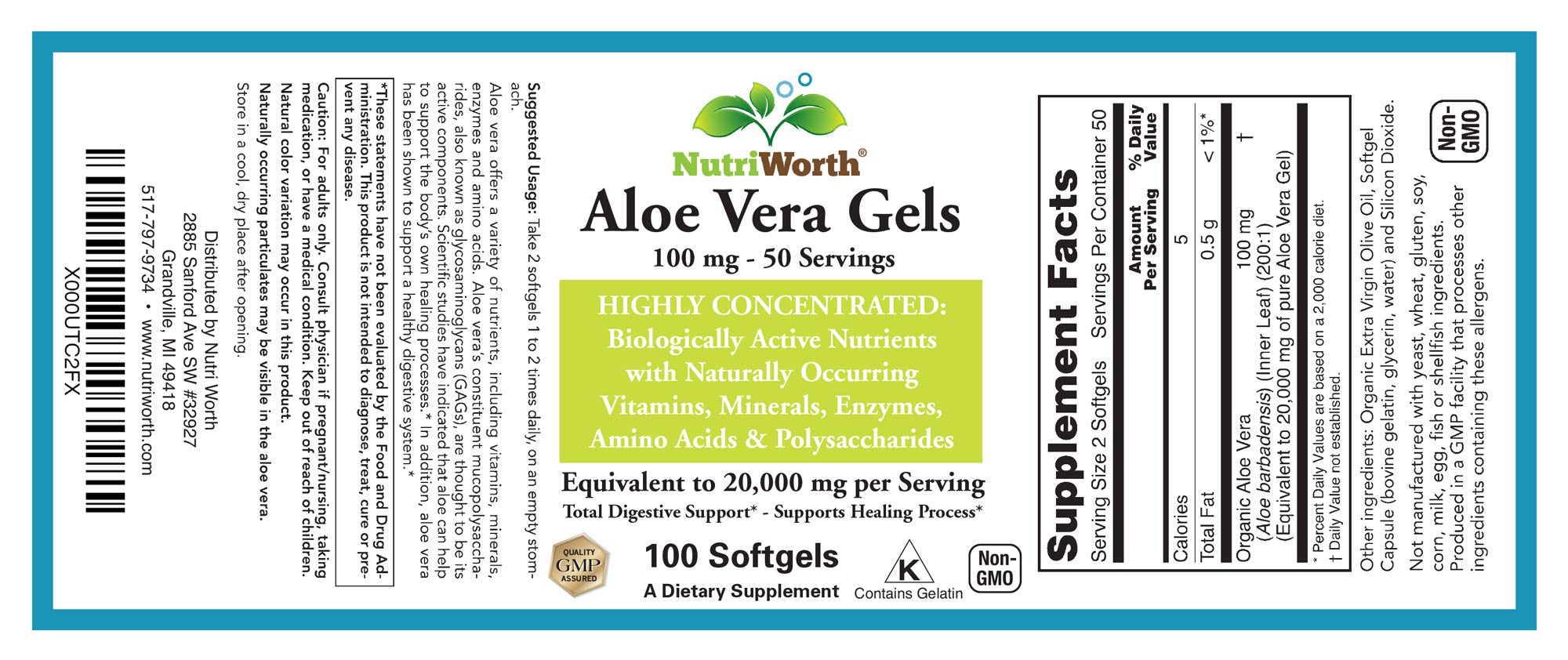 aloe vera for soothing sunburn
