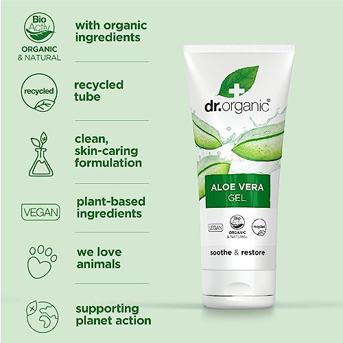 aloe vera gel for after sun care