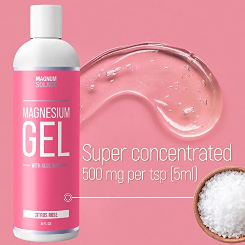 aloe vera infused magnesium gel